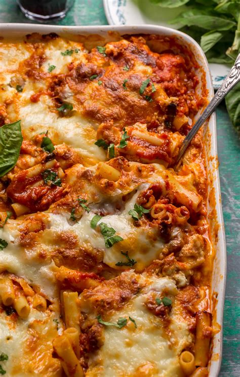 The Best Baked Ziti Recipe Baker By Nature