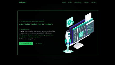 Pratham Hegde On Linkedin Portfolio Websitelaunch Webdesign Coding