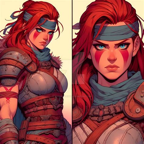 Red Sonja My Version By Warmonger88 On Deviantart