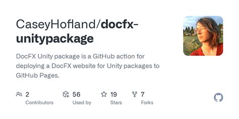 Make Unity S Internal Docfx Setup Public Unity Engine Unity Discussions