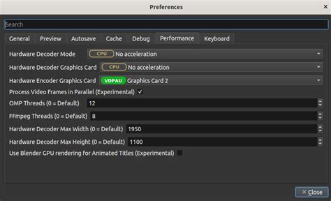 Option For Limiting Number Of Threads To Use While Encoding Issue