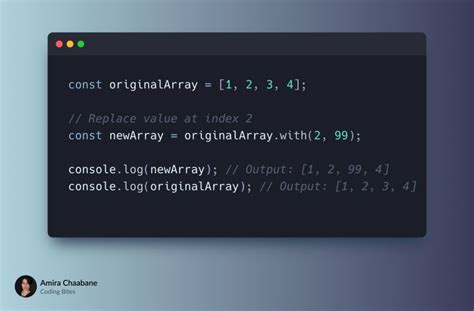 How To Update Array Elements In Javascript Amira Chaabane Posted On