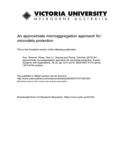 Fillable Online A Robust Ensemble Classification Method Analysis Fax