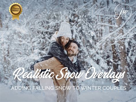 205 Realistic Snow Overlays I Snowy Romance I Edit Couple Photos I Edit Winter Photos Like A Pro