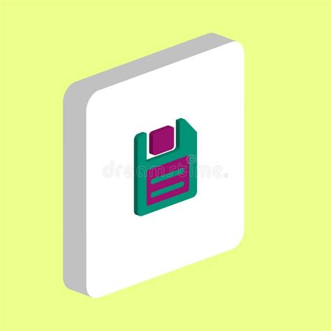 Floppy Disk Computer Symbol Stock Illustration Illustration Of Icon Graphic