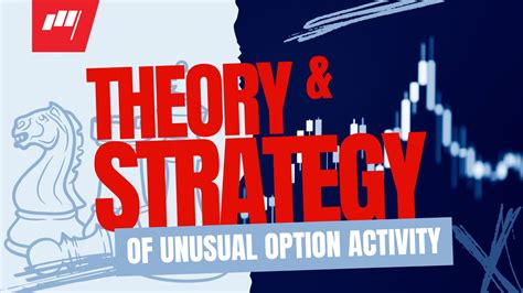 Theory Strategy Of Unusual Option Activity Market Rebellion