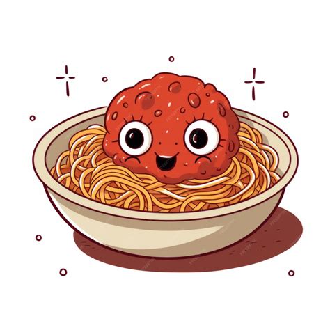 Premium Photo A Cute Little Spaghetti With Eyes Nintencore Animated