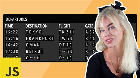 How To Build A Rotating Flight Widget With Javascript Franks World Of Data Science And Ai