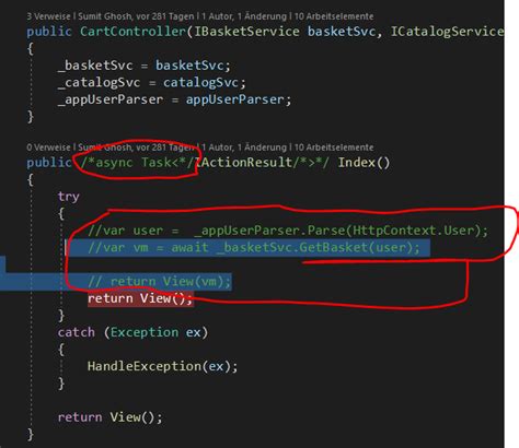 basket service getbasket called too often in mvc client · issue 1959 · dotnet architecture