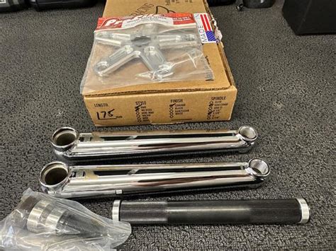 For Sale New Chrome Profile Race Cranks With Spider
