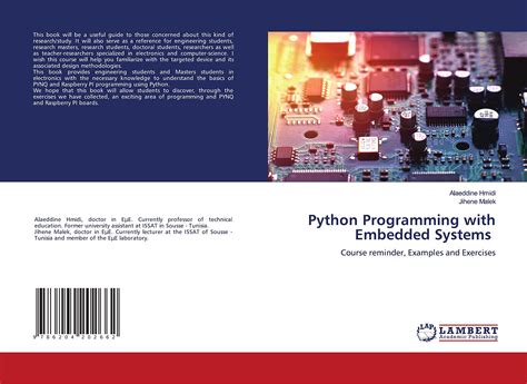 python programming with embedded systems course reminder examples and exercises hmidi