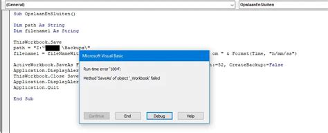 save as xlsm method saveas of object workbook failed microsoft