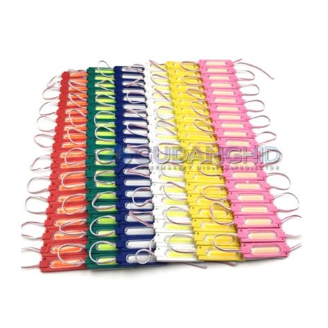 Lampu LED Strip Modul Module COB 6 Mata 2W 12V IP67 Waterproof LED COB Lazada Indonesia