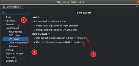 Inkscape Arrow Tip Color Disappeared In Browser Graphic Design Stack Exchange