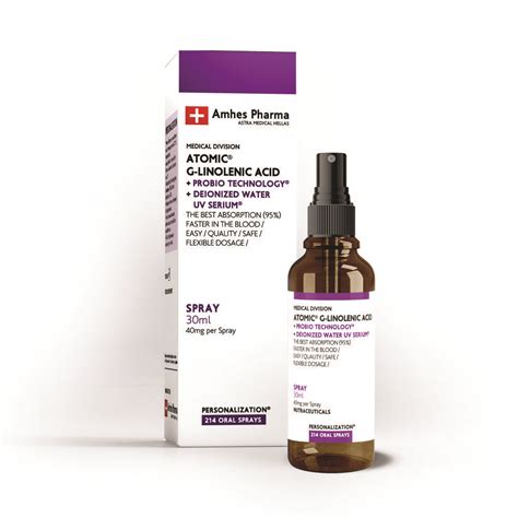 Atomic Vitamins Atomic G Linolenic Acid