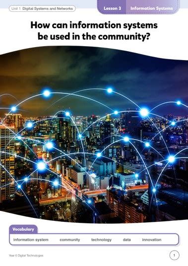 Information Systems Lesson Science And Technology Au