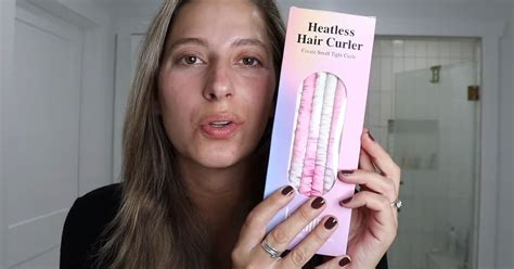 Creating Easy And Heatless Unicorn Curls Perfect Curls Overnight Upstyle