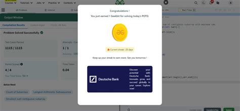 Abhishek Kanungo On Linkedin Codingchallenge Gfg Leetcode