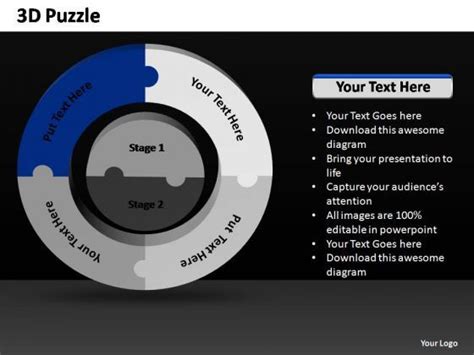 PowerPoint Designs Leadership Business D Circular Flow Ppt Slides