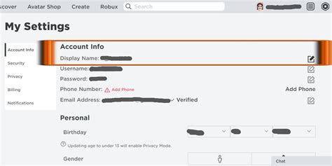 Roblox How To Change Your Display Name