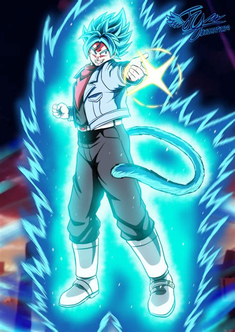 Tatsoi Super Saiyan Blue Pointing By Mightyx39 On Deviantart
