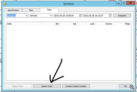 Importing Tick Data To Mt5 Mt4 General Mql5 Programming Forum