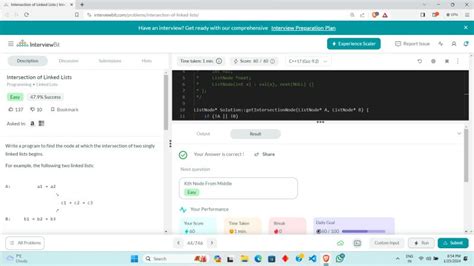 Resolved Linked List Problem With Scaler Gursaranjot Singh Posted On