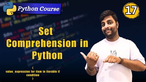 Set Comprehension In Python Comprehensions In Python Python Simplified 2024 Python Youtube
