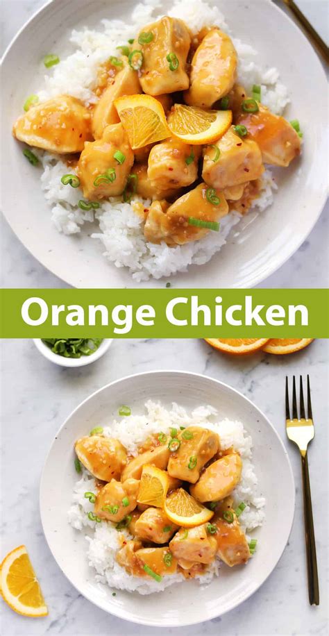 Orange Chicken Sauce A Beautiful Mess
