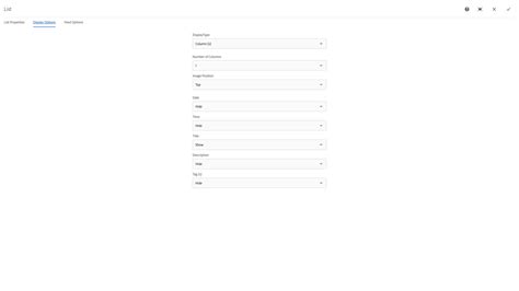 list component ensemble cms documentation virginia tech