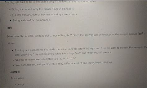 Solved A String S Is Said To Be A Beautiful String If It Chegg Com