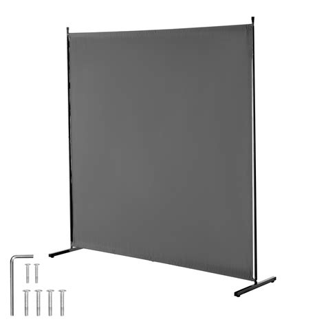 Vevor Room Divider Single Panel Room Divider 6ft Privacy Screen Indoor Partition Divider For