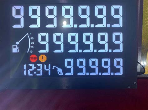 Customized Lcd Module For Fuel Dispenser Va Tft Stn Oled Industrial Display Fuel Dispenser And