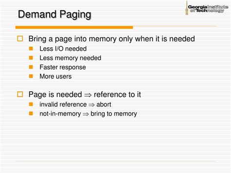 Ppt Ece3055 Computer Architecture And Operating Systems Lecture 9 Memory Subsystem Ii Os