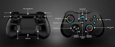 Arvin Wireless Gamepad Controller For Iphoneipadandroidtabletswitchps4pc With Hall Effect