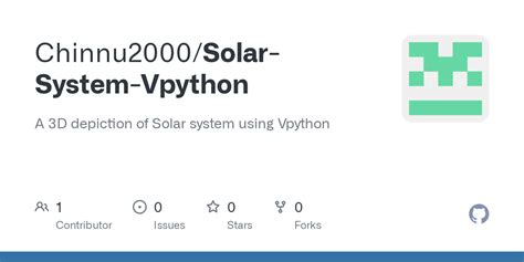 Github Chinnu2000solar System Vpython A 3d Depiction Of Solar