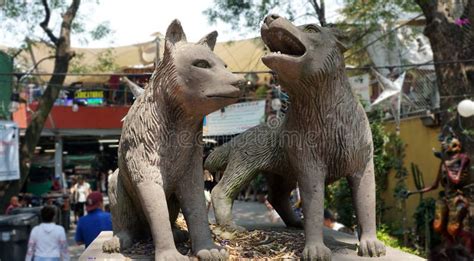 Coyoacan Mexico 20 April 2018 Frida Kahlo Museum Editorial Stock