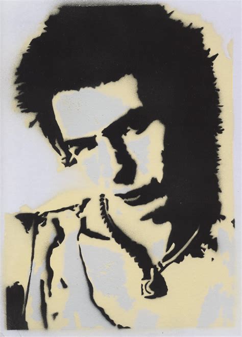 Sid Vicious Stencil By Punks On Deviantart