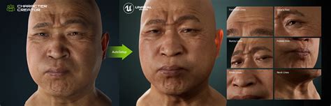 auto setup for unreal engine character creator