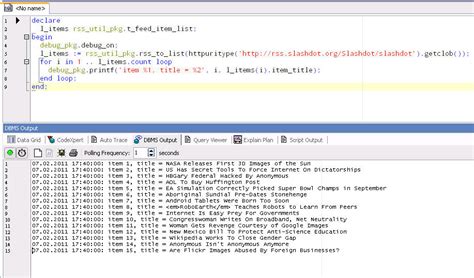 Ora 00001 Unique Constraint Violated Fun With Rss And Plsql Part One