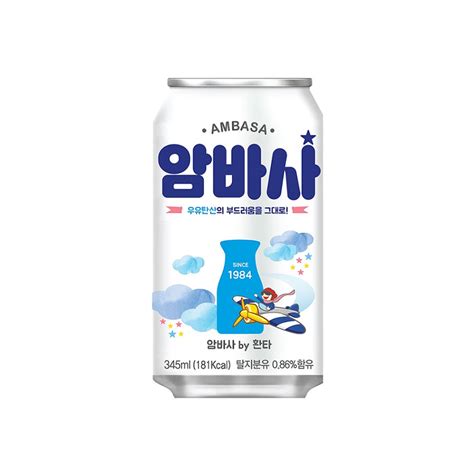 1 1 2개묶음 코카 암바사환타캔345ml 배민스토어