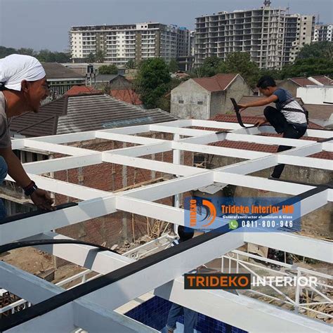 Rangka Kanopi Kaca Wf 150 And Wf 200 Terbaik Di Trideko