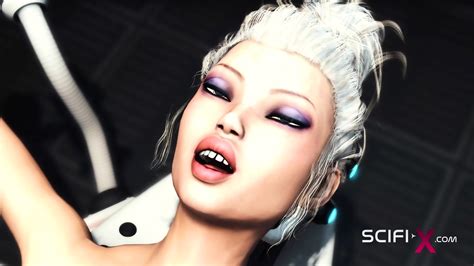 Sexy Super Busty Girl Gets Fucked By Futanari Sex Cyborg In The Sci Fi Lab