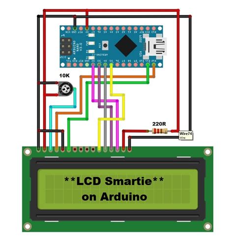 Arduino Lcd Info Panel For Pc Lcd Smartie
