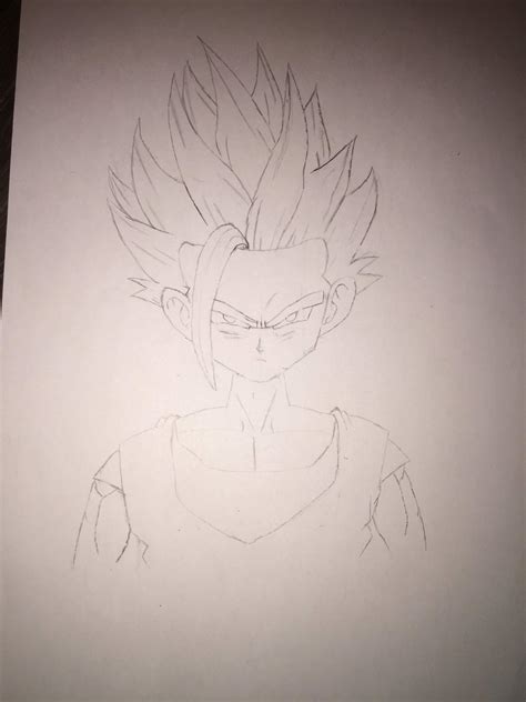 Dessin Gohan Ado Ssj2 Anime Et Manga Amino