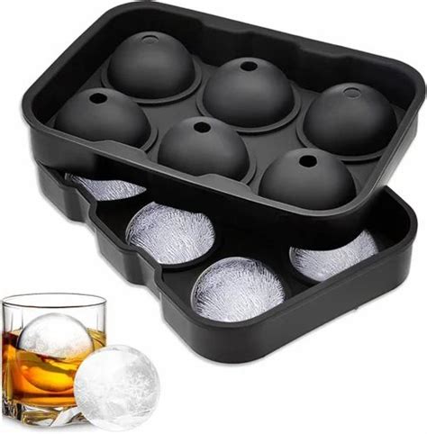 Ice Cube Trays Sphere Ice Ball Maker With Lid Large Ice Cube Maker For Whiskey Cocktails Keep