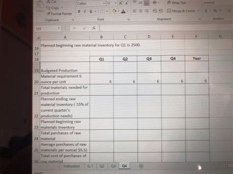 Solved Exam 2 Online Version 1 Excel Home Insert Draw