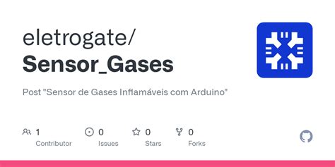 github eletrogate sensor gases post sensor de gases inflamáveis com