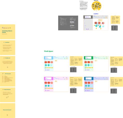 Connecting Values To Process Template Figma