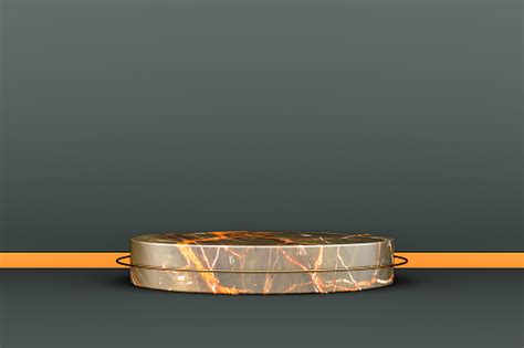 광고 배경으로 어두운 배경에 검은 대리석 제품 표시 표시에 대한 빈 받침대 연단 3d 렌더링 0명에 대한 스톡 사진 및 기타 이미지 Istock